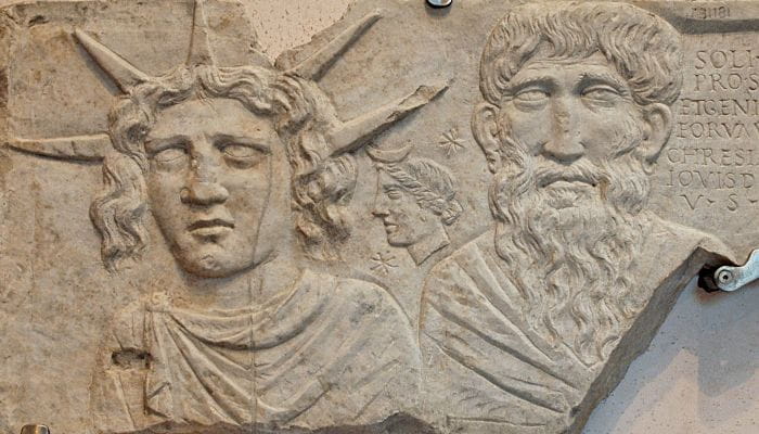 Roman Sun Deities of Emperor Titus of the Flavian Dynasty